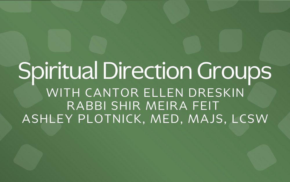 Spiritual Direction Groups - Institute for Jewish Spirituality